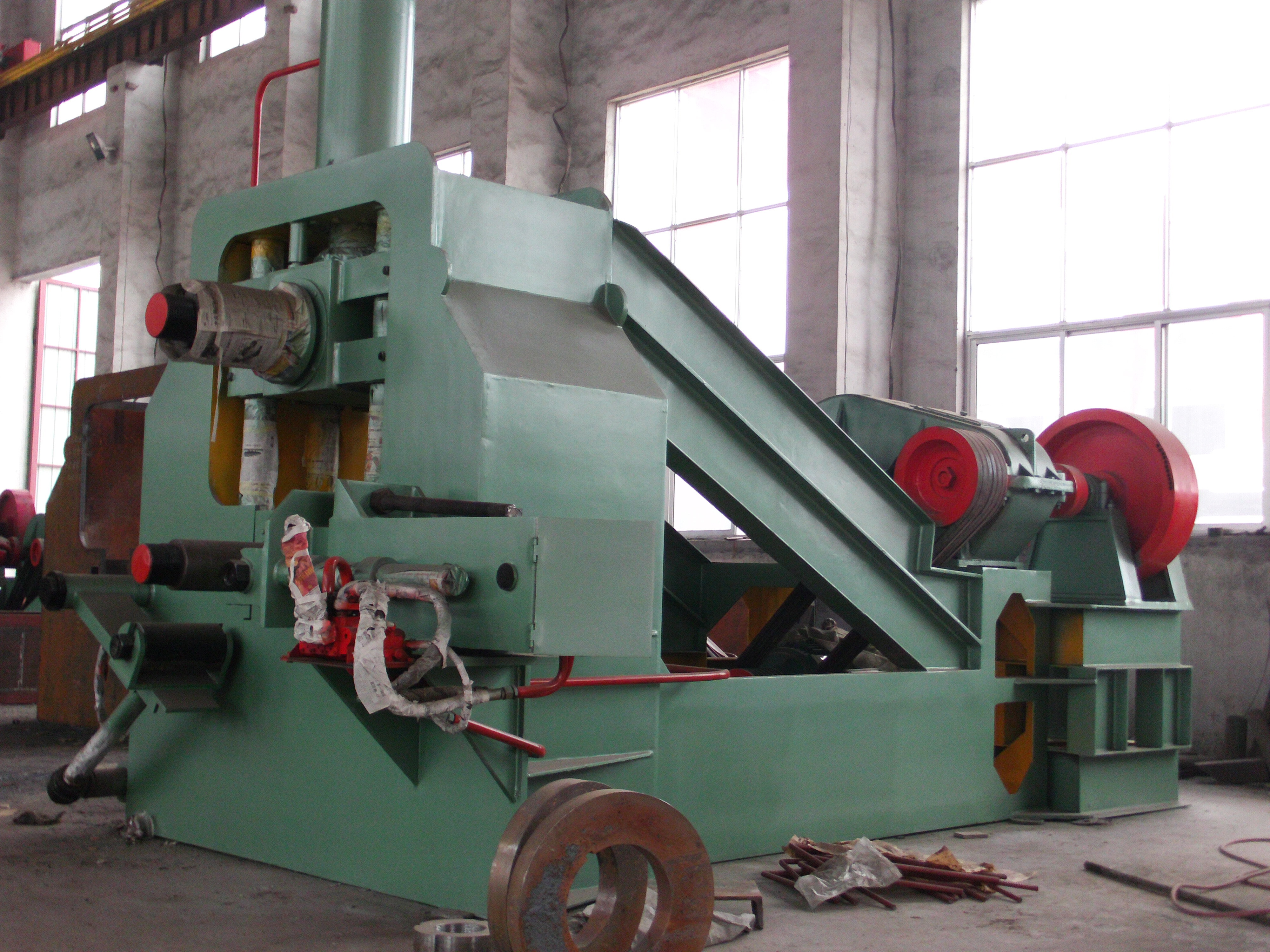 Roestvrij staal 160mm Flens 800mm Ring Rolling Machine